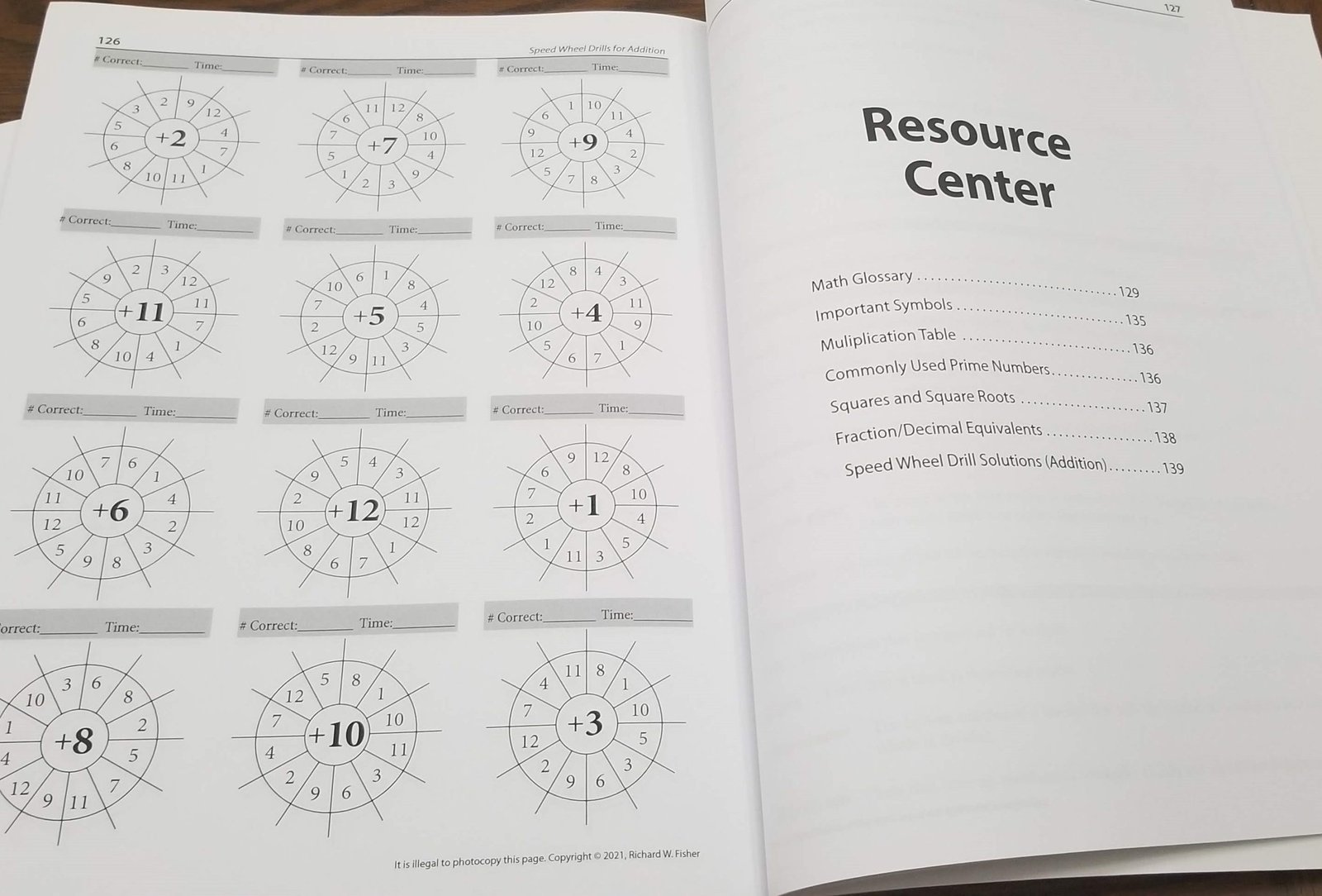 Improving Math Fact Fluency with Speed Wheel Drills! — Entirely at Home