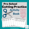 Preschool Cutting Practice Activity Book — Entirely at Home
